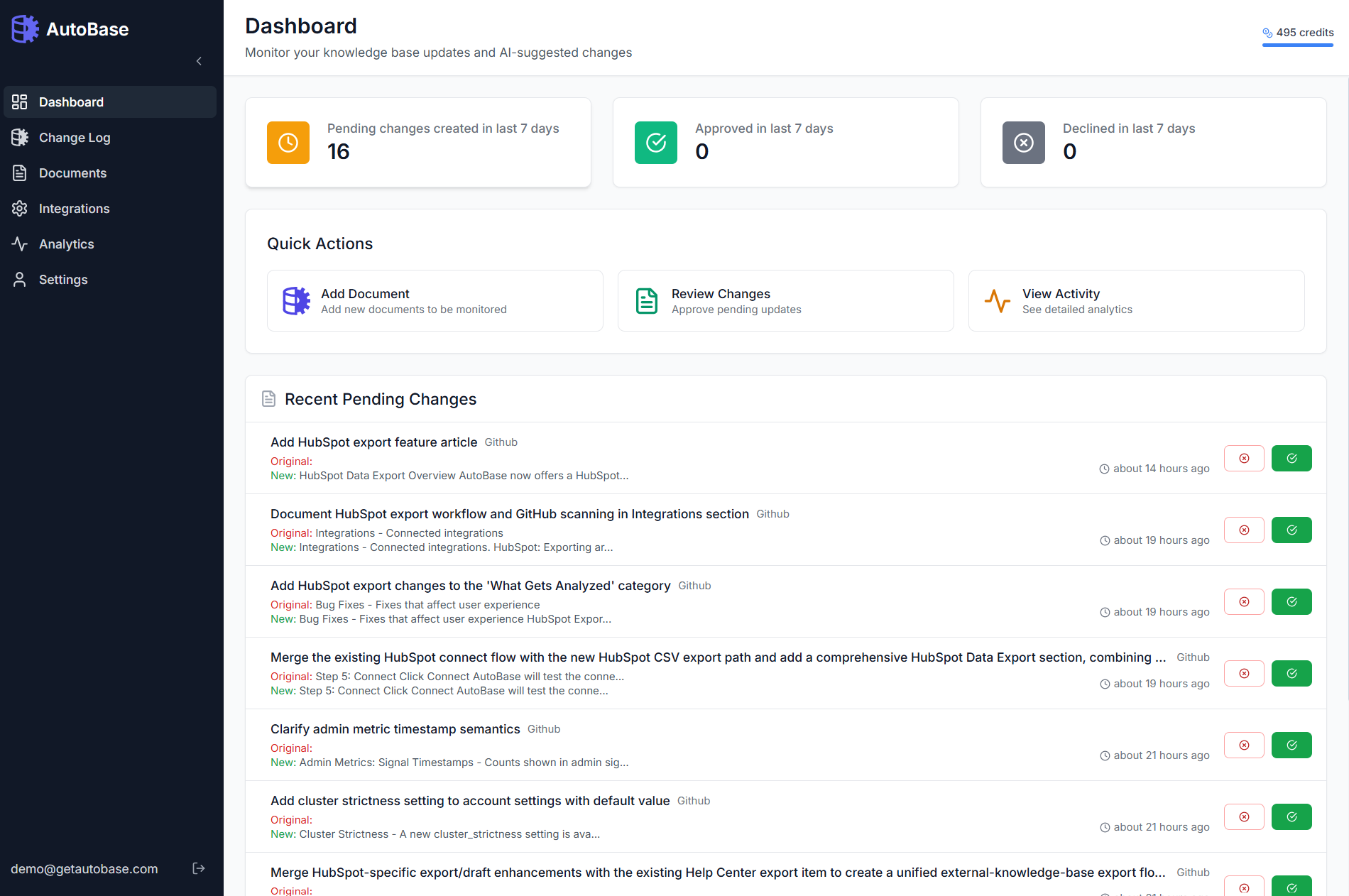 AutoBase - AI Help Center Automation